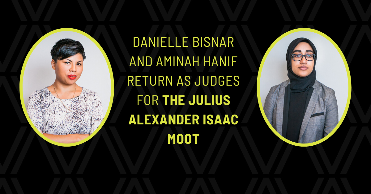 Danielle Bisnar and Aminah Hanif return as Judges at 2023 Julius ...
